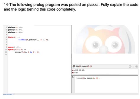 Answered The Following Prolog Program Was Bartleby