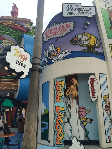 Toon Lagoon Disney World Rides Universal Islands Of Adventure