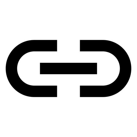 Customizable Chain Link Icon For Websites And Apps