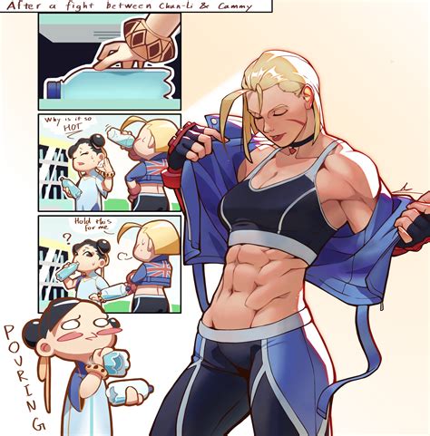 Chun Li And Cammy White Street Fighter And 1 More Drawn By Kenji Uz Danbooru