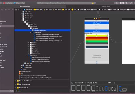 Ios Uistackview Constraints Not Applied To Edges On Different Iphone