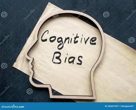 Cognitive Bias Is Shown On The Photo Using The Text