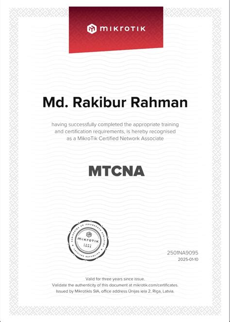 Networking Mtcna Mikrotik Certification Md Rakibur Rahman Mahin 18 Comments