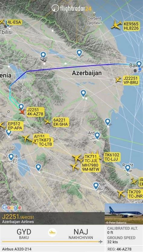 Azal Starts Using Airspace Over Armenia Report Az