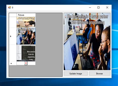 How To Update An Image In Access Database Using Vbnet Sourcecodester