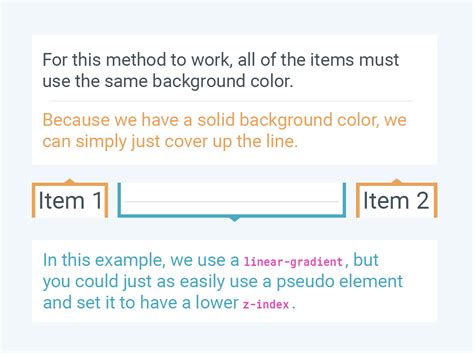 Html Add Horizontal Lines Between Elements Stack Overflow