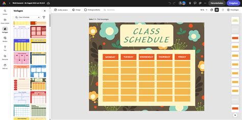 Class Schedule Maker Schooltools