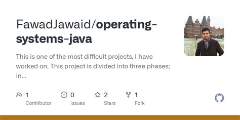 Operating Systems Javaproject Phase 2pdf At Master · Fawadjawaid