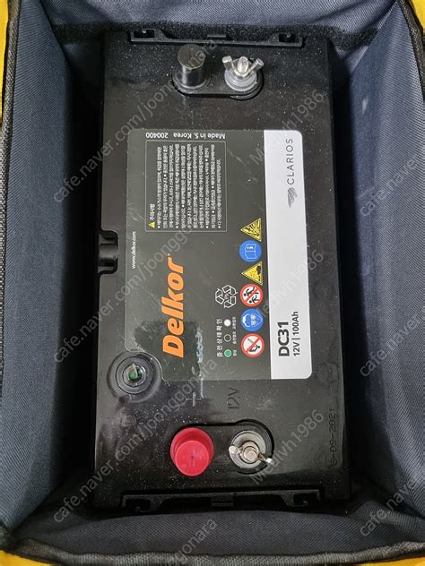 델코 차량 배터리 100ah 캠핑 파워뱅크 기타 부품용품 중고나라