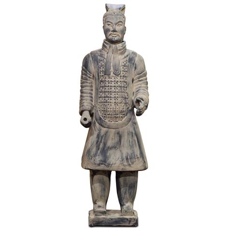 Chinese Standing Terracotta Warrior Statue Replica