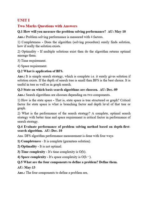 Aiuniv2 Marks Pdf Bayesian Network Computational Complexity Theory