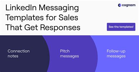 8 linkedin messaging templates for sales that get responses