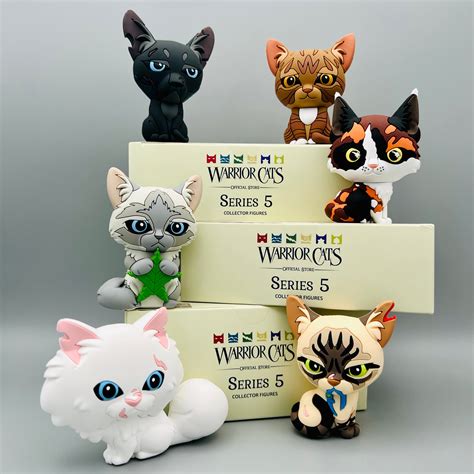 Bundle Of 3 Mini Collector Figures Series 5 Official Warrior Cats