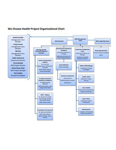 FREE 10 Project Organizational Samples In PDF MS Word