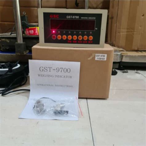Promo Indicator Timbangan Gsc Gst 9700 Indicator Jembatan Timbang Gst 9700 Diskon 23 Di