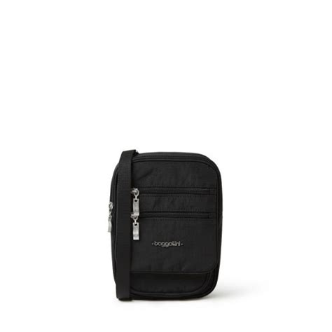 Baggallini Rfid Journey Crossbody Blacksand Target