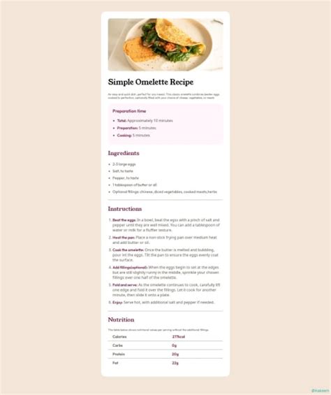 Frontend Mentor Recipe Page Using Html And Css Coding Challenge Solution
