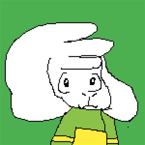 Pixilart Asriel By DDQ M P Awzum F