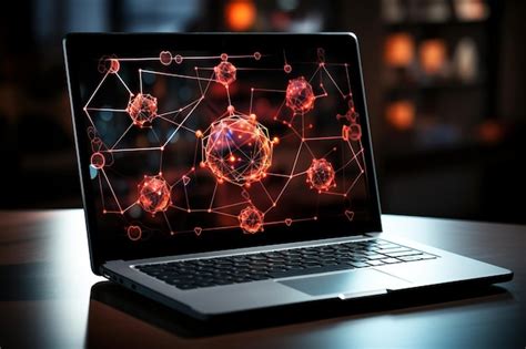premium photo cybersecurity alert system hacked network under attack