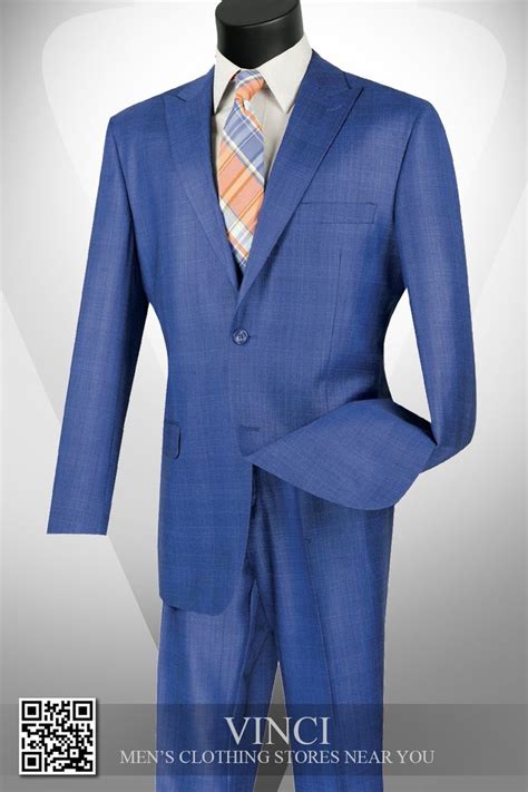 Blue Suit By Vinci Suits
