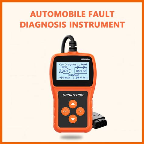 Ms309pro Obd 진단 도구 배터리 감지 자동차 코드 판독 카드 자동차 감지기 Obd 자동차 결함 감지기 도구 부품