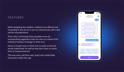 Chatbot UX/UI design on Behance