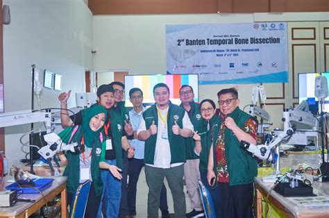 Workshop Temporal Bone Dissection Perhati Bkl Banten Dalam Rangka Memperingati Hari Pendengaran