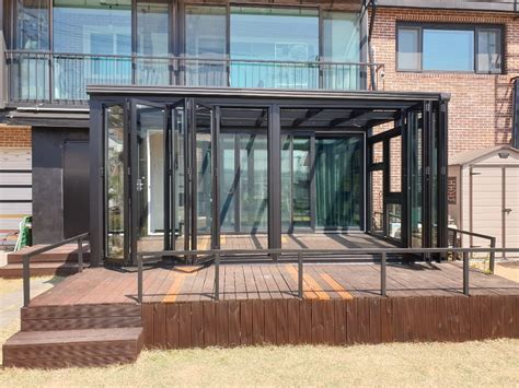 썬룸전문기업 태양썬룸 안성 전원주택 테라스 썬룸