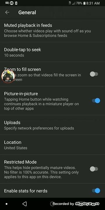 Short Videoenable Stats For Nerds Youtube