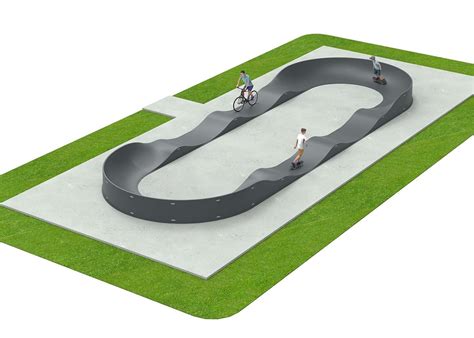 Modular Pump Track Frp Small Layout Moodie Outdoor Products