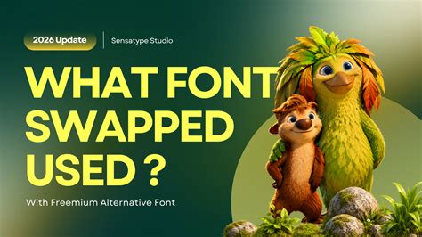 7 Swapped Movie Font Alternative