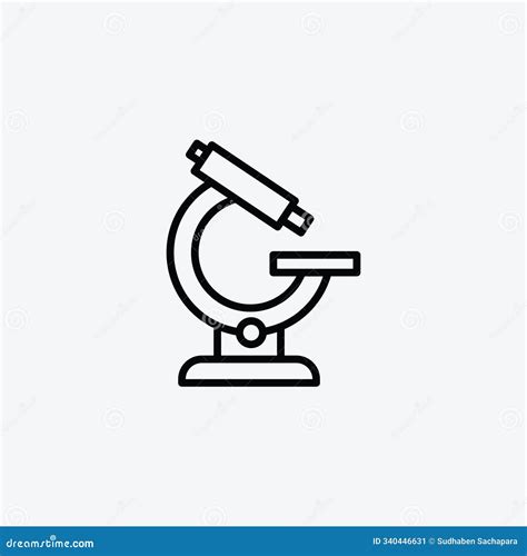 Microscope Vector Drawing 73550559