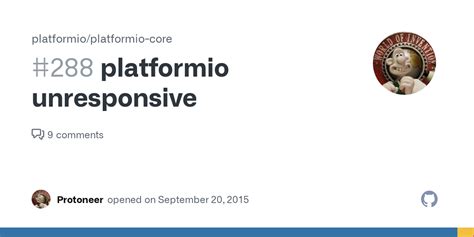 platformio unresponsive · issue 288 · platformio platformio core · github