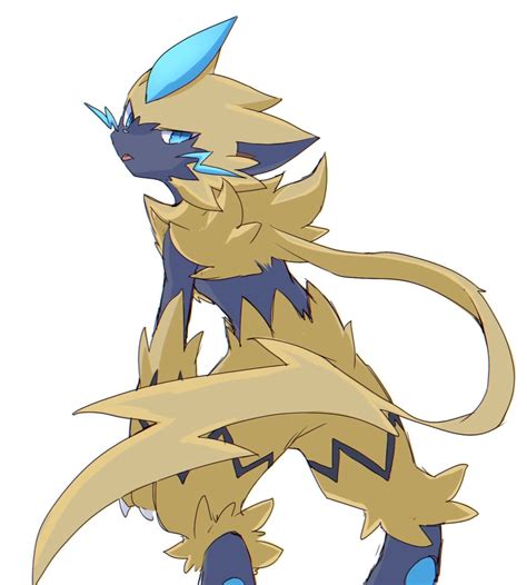 Zeraora Pokemon Drawn By Sukasshu Mroooo Danbooru