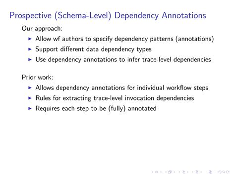 Validation And Inference Of Schema Level Workflow Data Dependency