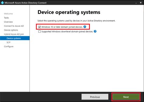 how to configuring hybrid azure ad join devices in a managed domain