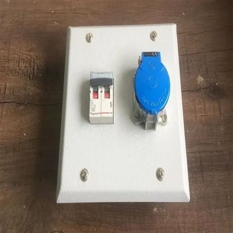 Halcyon White Bch Socket Box For Electric Fittings Number Of Sockets 01 At ₹ 600 Piece In