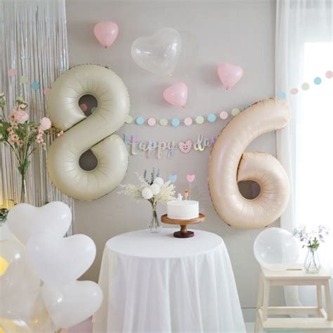 숫자풍선크림숫자풍선베이지숫자풍선크림풍선베이지풍선가랜드백일상