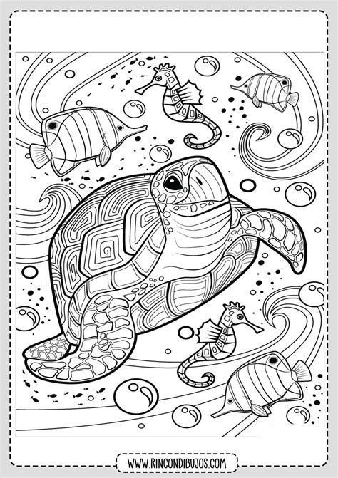Dibujos De El Mar Para Colorear Imprimir Y Colorear Sealife