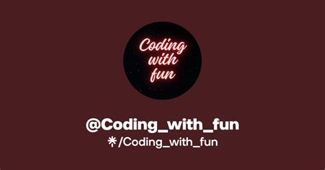 Codingwithfun Linktree