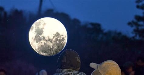 김포시 평화와 안보의 성지 애기봉서 달빛 레이저 쇼