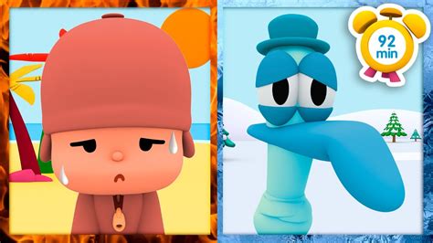 Pocoyo English ️ Four Seasons Of The Year ☀️ [92 Min] Full Episodes