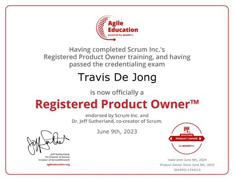 Travis De Jong On Linkedin Registeredscrum Agileeducation