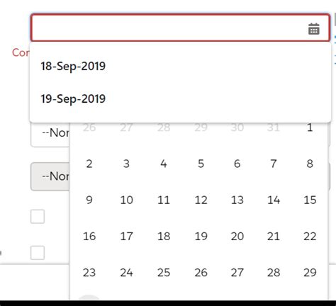 Lightning InputField Type Date Showing Both Date Picker And History Of Dates How To Avoid