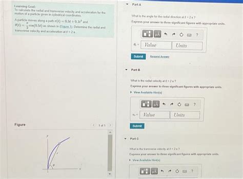 solved learning goak to calculate the radiol and transverse