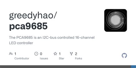GitHub Greedyhao Pca9685 The PCA9685 Is An I2C Bus Controlled 16 Channel LED Controller