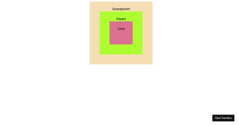 Event Bubling Example Codesandbox