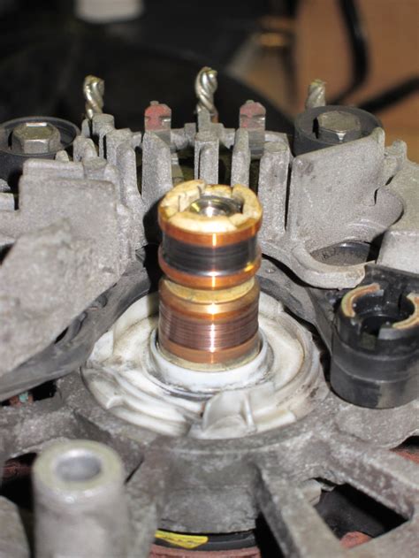 Alternator Are These Slip Rings Too Worn To Reuse