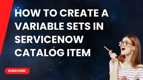 What Is Variable Sets In ServiceNow S Catalog Item YouTube