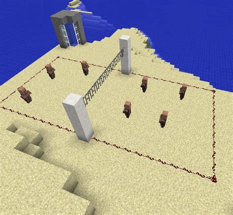 Volleyball Court In Minecraft At Dorothea Manley Blog